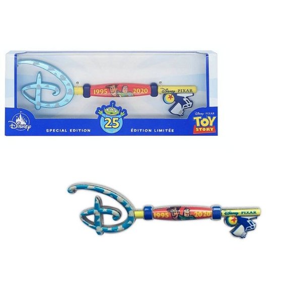 Disney | Accents | Disney Toy Story 25th Anniversary Collectible Key ...